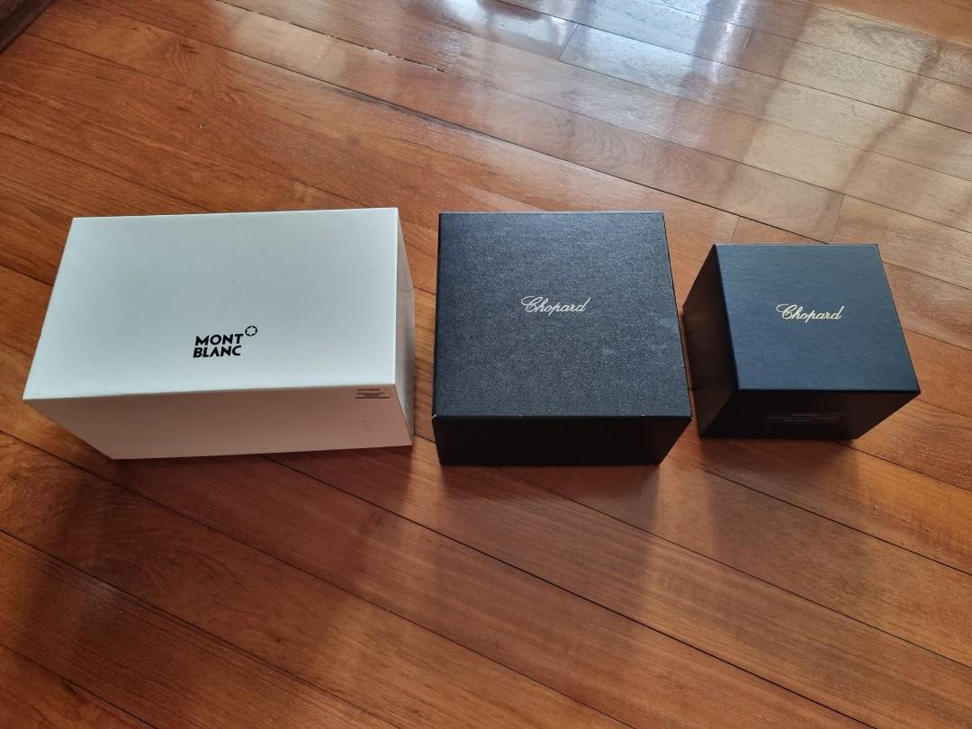 Chopard Branded Authentic Watch Boxes, Luxury, Watches on Carousell