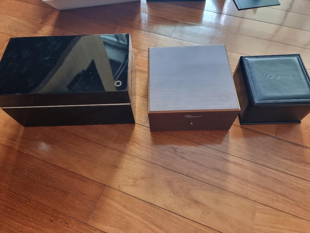 Chopard Branded Authentic Watch Boxes, Luxury, Watches on Carousell