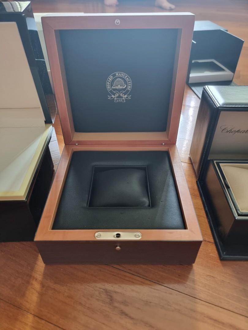 Chopard Branded Authentic Watch Boxes, Luxury, Watches on Carousell