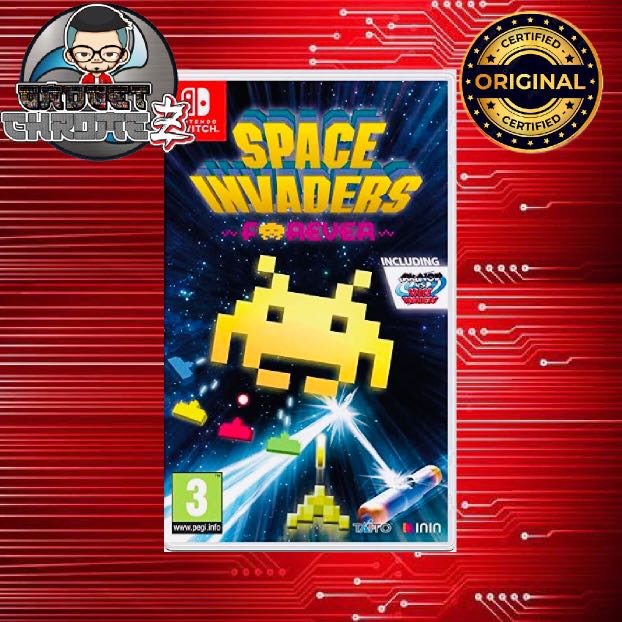 BRANDNEW | Space Invader Forever | Nintendo Switch, Video Gaming, Video ...