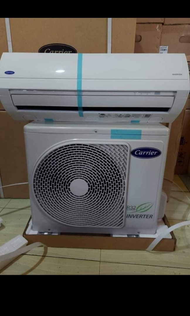 carrier alpha split Type Inverter 1hp, TV & Home Appliances, Air ...