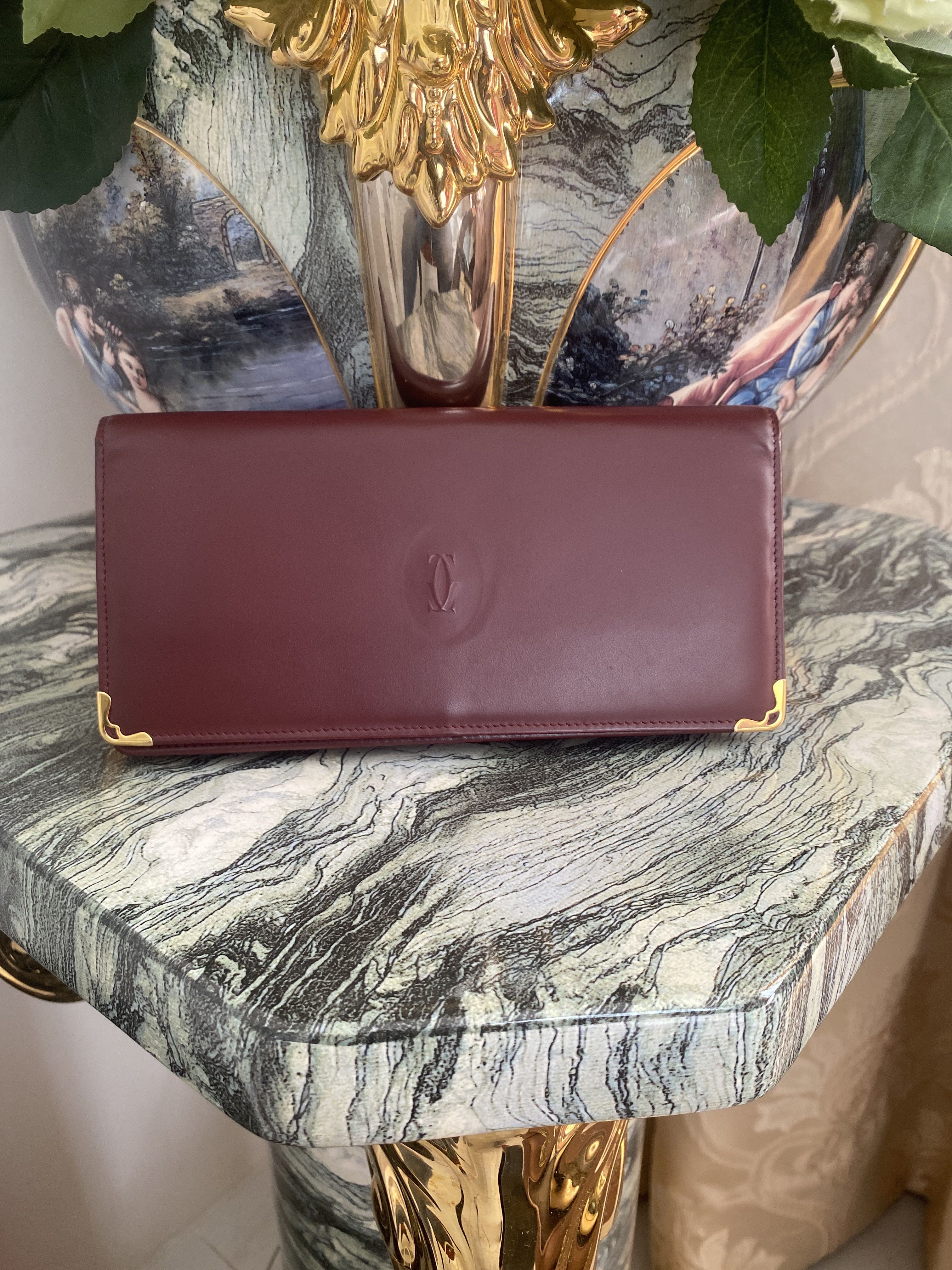 Cartier Long Wallet, Women's Fashion, Bags & Wallets, Wallets & Card ...