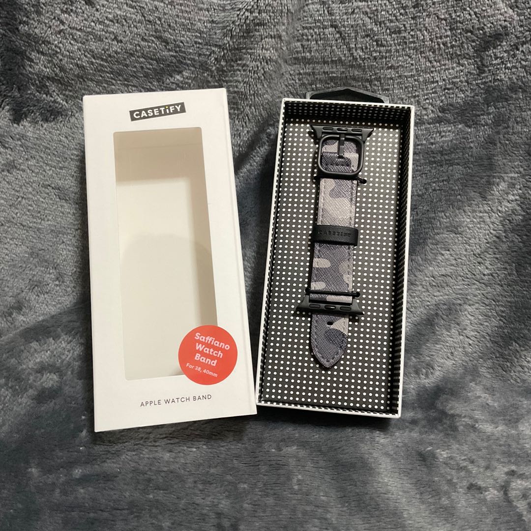 Casetify Camo Apple Watch Strap, Mobile Phones & Gadgets, Mobile ...
