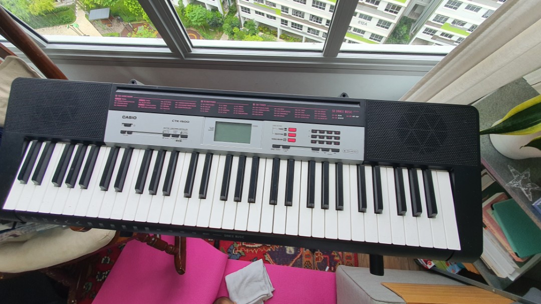 CASIO KEYBOARD CTK 1500, Hobbies & Toys, Music & Media, Musical ...
