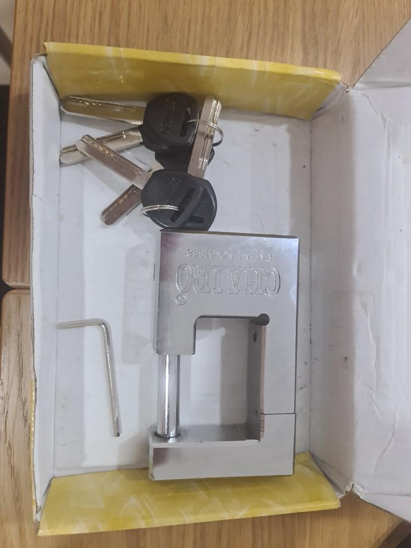 Chairo 115 gate lock, Furniture & Home Living, Security & Locks, Locks ...