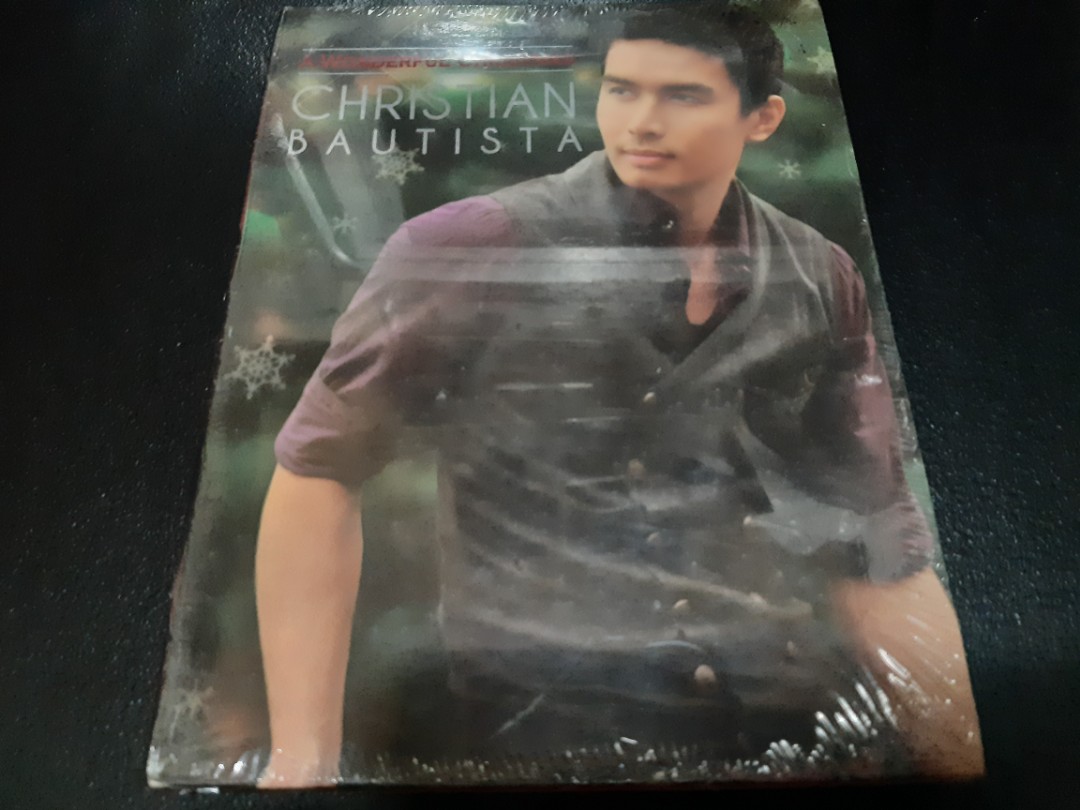 Christian Bautista A Wonderful Christmas CD + Minus One opm, Hobbies ...