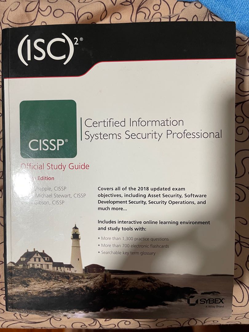 CISSP textbook official study guide (8th Ed), Hobbies & Toys, Books ...