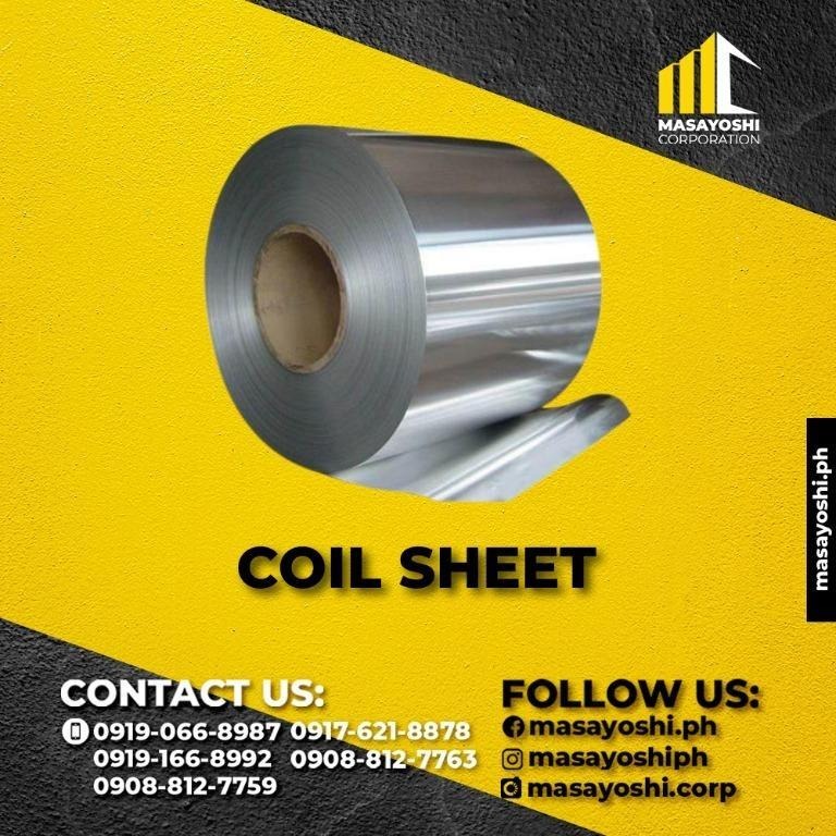 Coil Sheet, Steel Coil Sheets, Commercial & Industrial, Construction ...