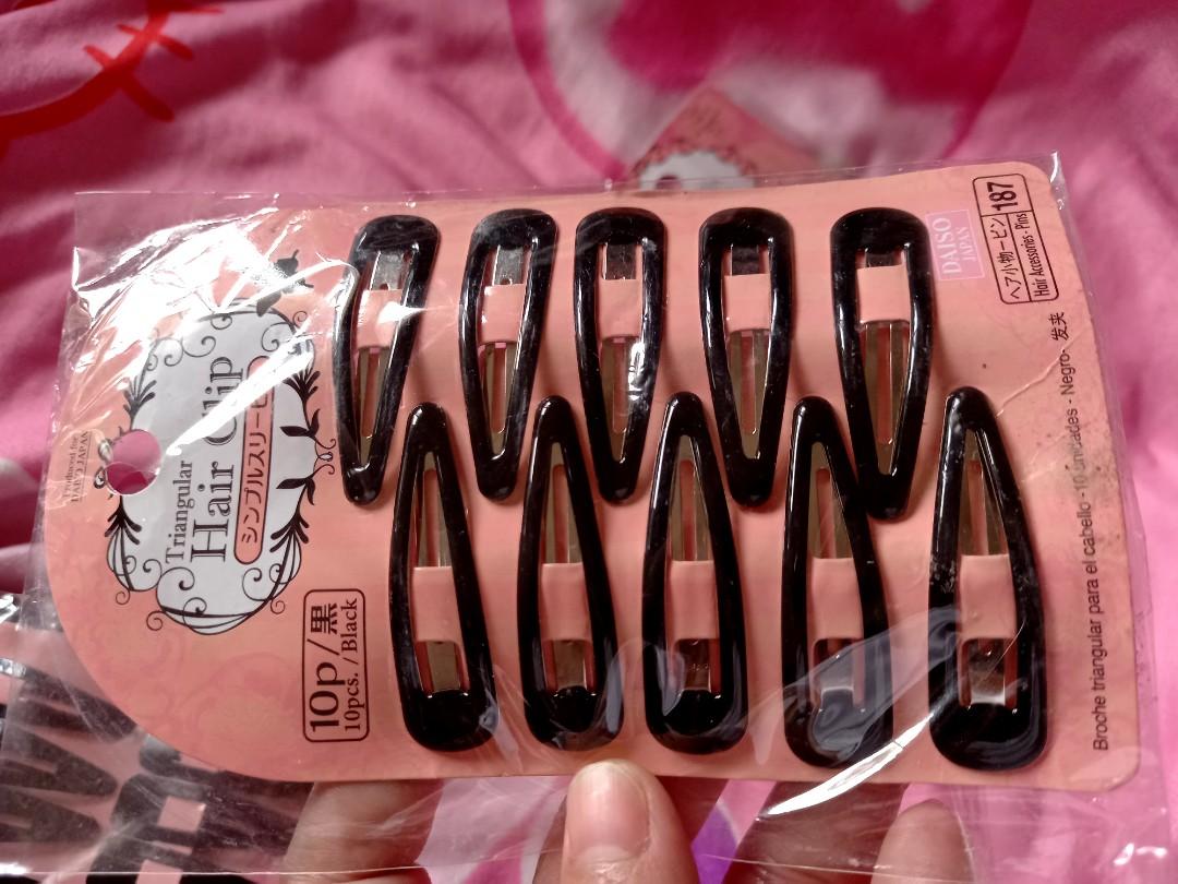 Daiso Hairclip Bundle, Women's Fashion, Watches & Accessories, Hair ...