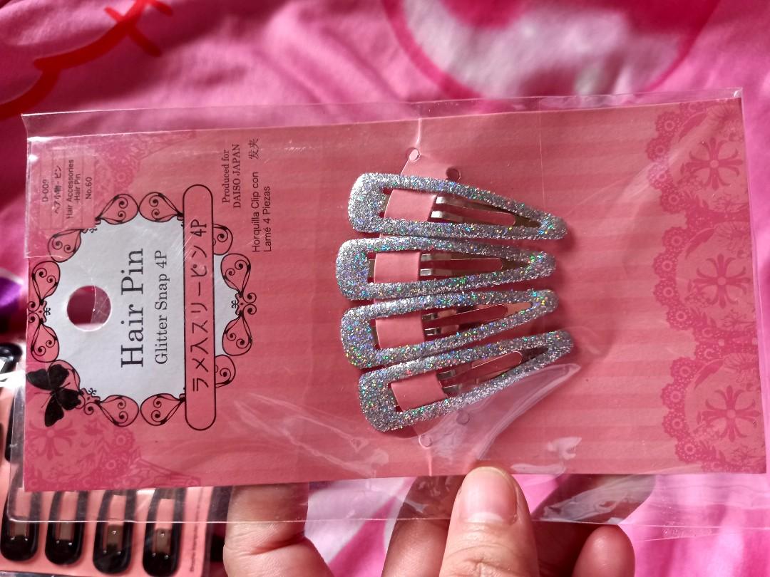 Daiso Hairclip Bundle, Women's Fashion, Watches & Accessories, Hair ...