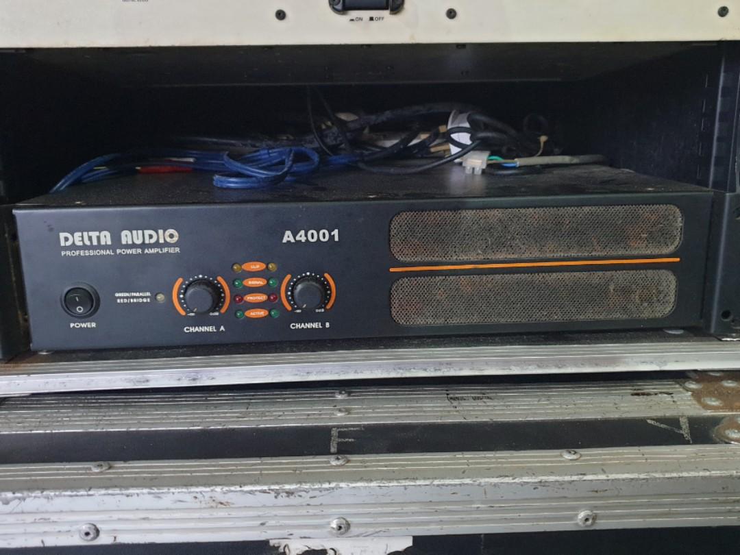 Delta Audio Dual Channel Power Amplifier, Audio, Other Audio Equipment ...