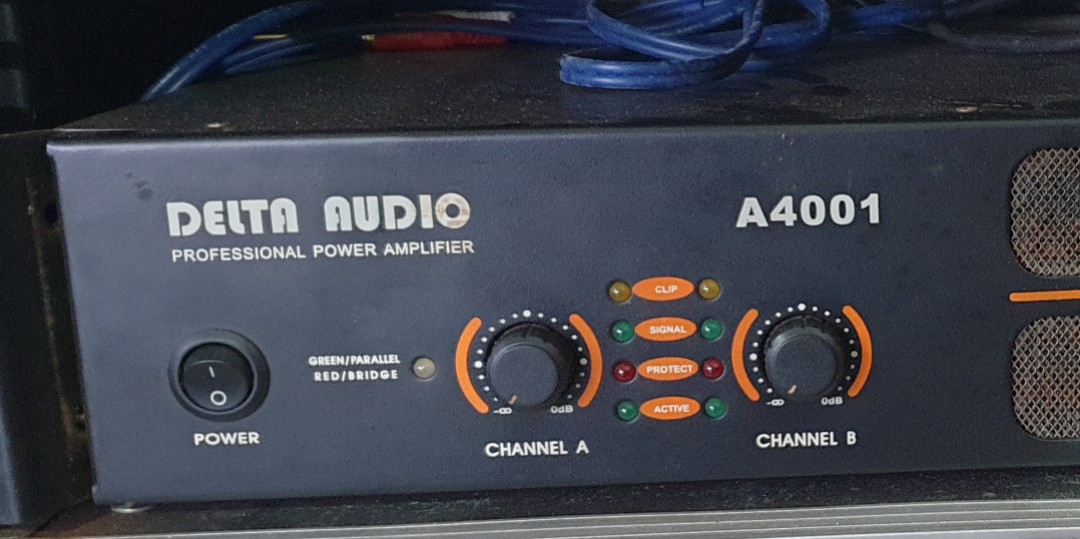 Delta Audio Dual Channel Power Amplifier, Audio, Other Audio Equipment ...