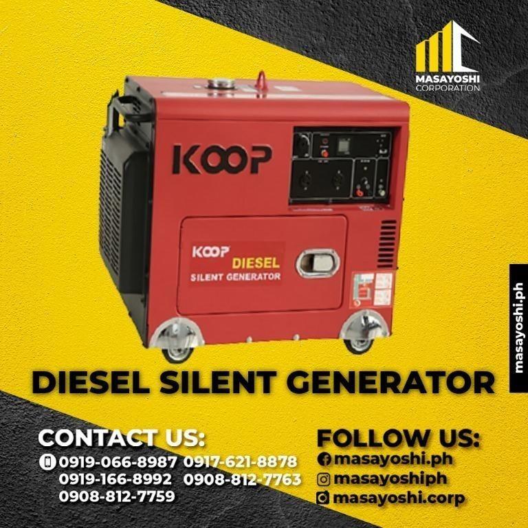 Diesel Silent Type Generator | Koop Generator | Silent Type Generator ...