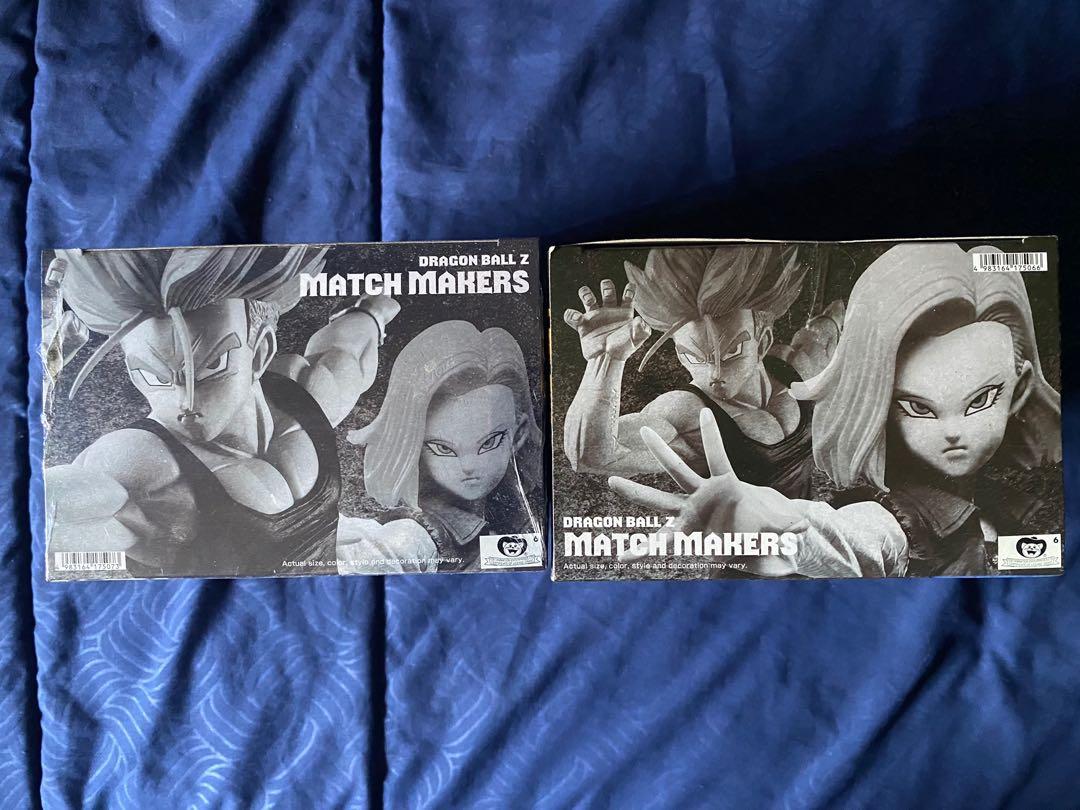 BANPRESTO Dragon Ball Z Trunks & Android 18 Matchmakers [Set of 2 ...