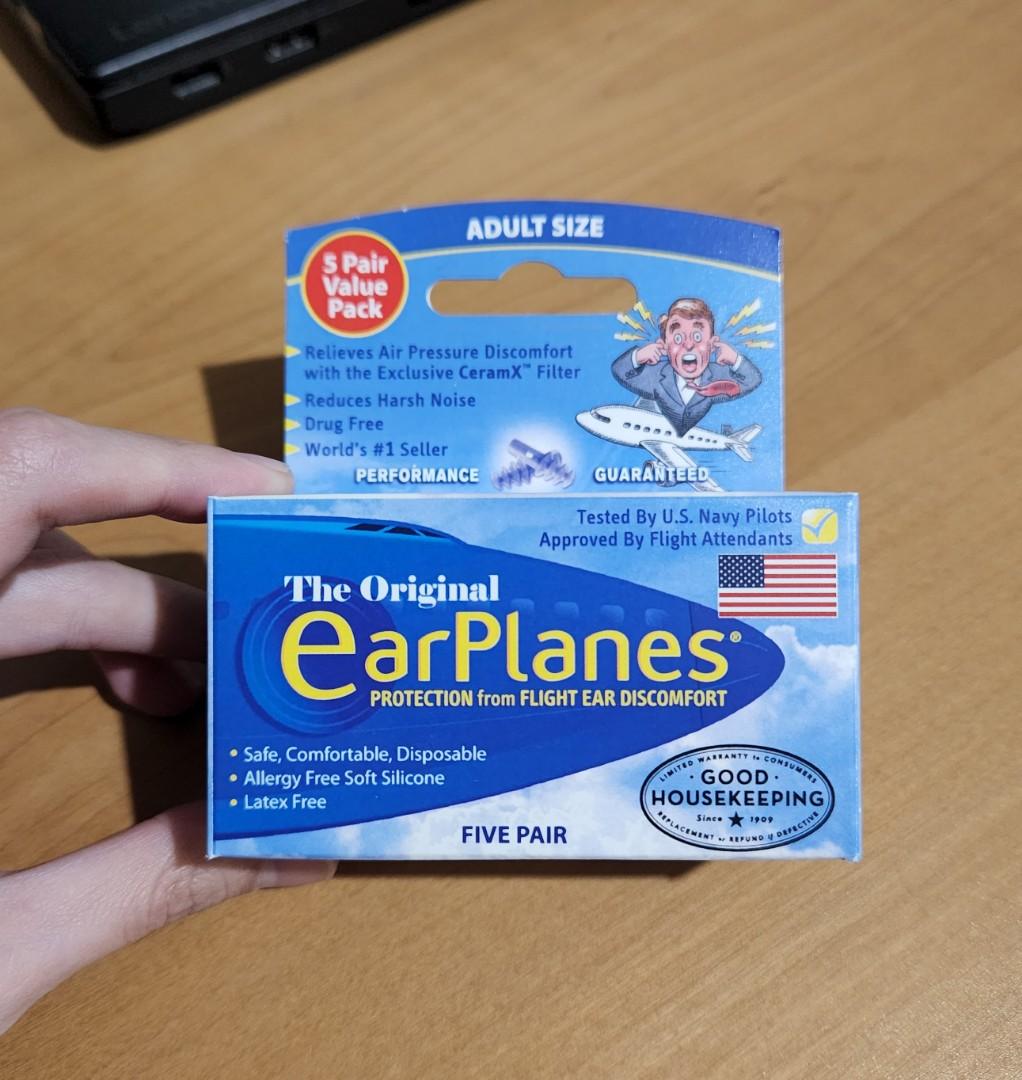 EarPlanes Adult Size, Hobbies & Toys, Travel, Travel Essentials ...