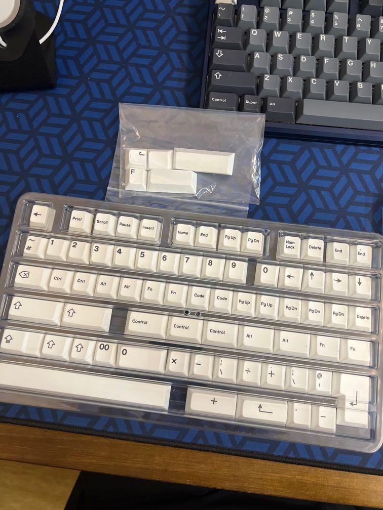 EPBT x GOK BOW (Black on White) Keycaps R1 WS2, Computers & Tech, Parts ...