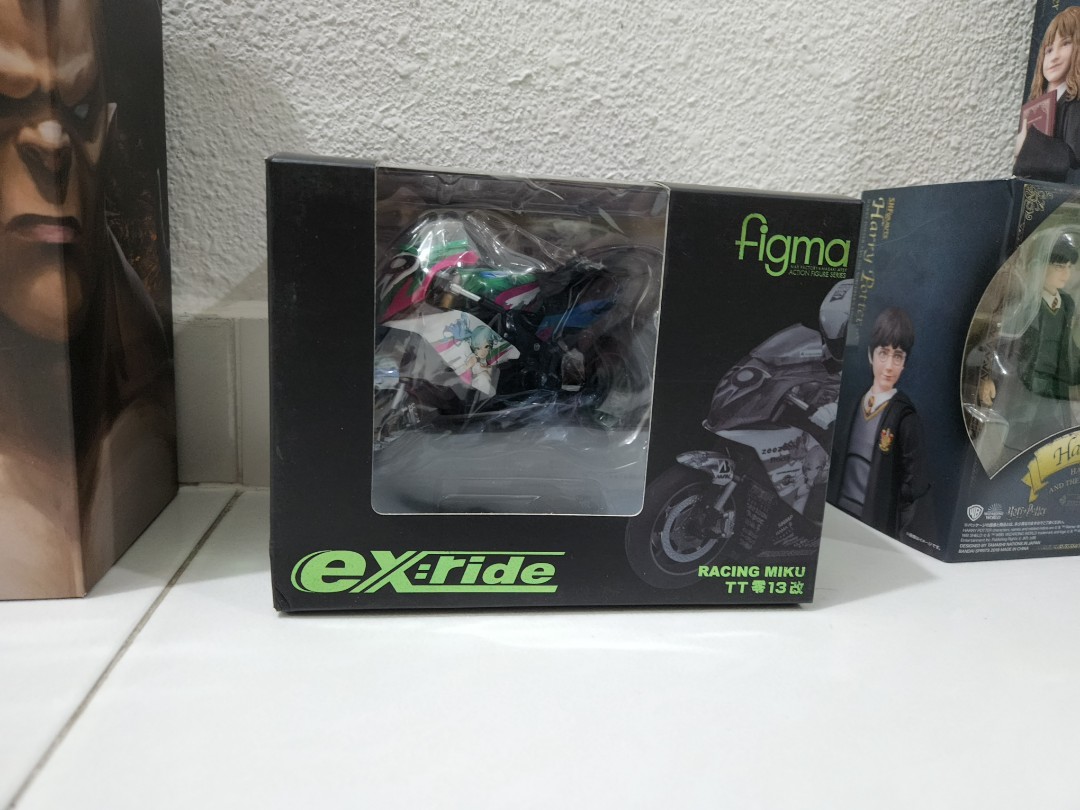 Figma Ex ride Hatsune Miku motorcycle, Hobbies & Toys, Toys & Games on Carousell