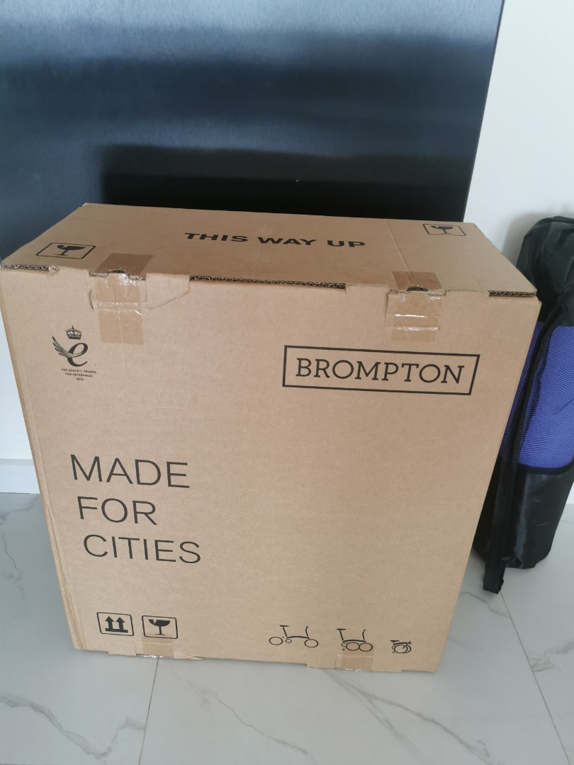 Brompton box, Sports Equipment, Bicycles & Parts, Parts & Accessories ...