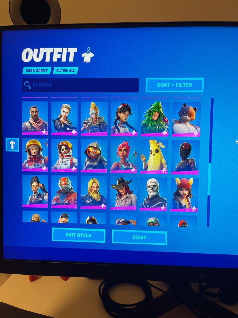 Fortnite acc with Travis skin and more, Video Gaming, Video Games ...