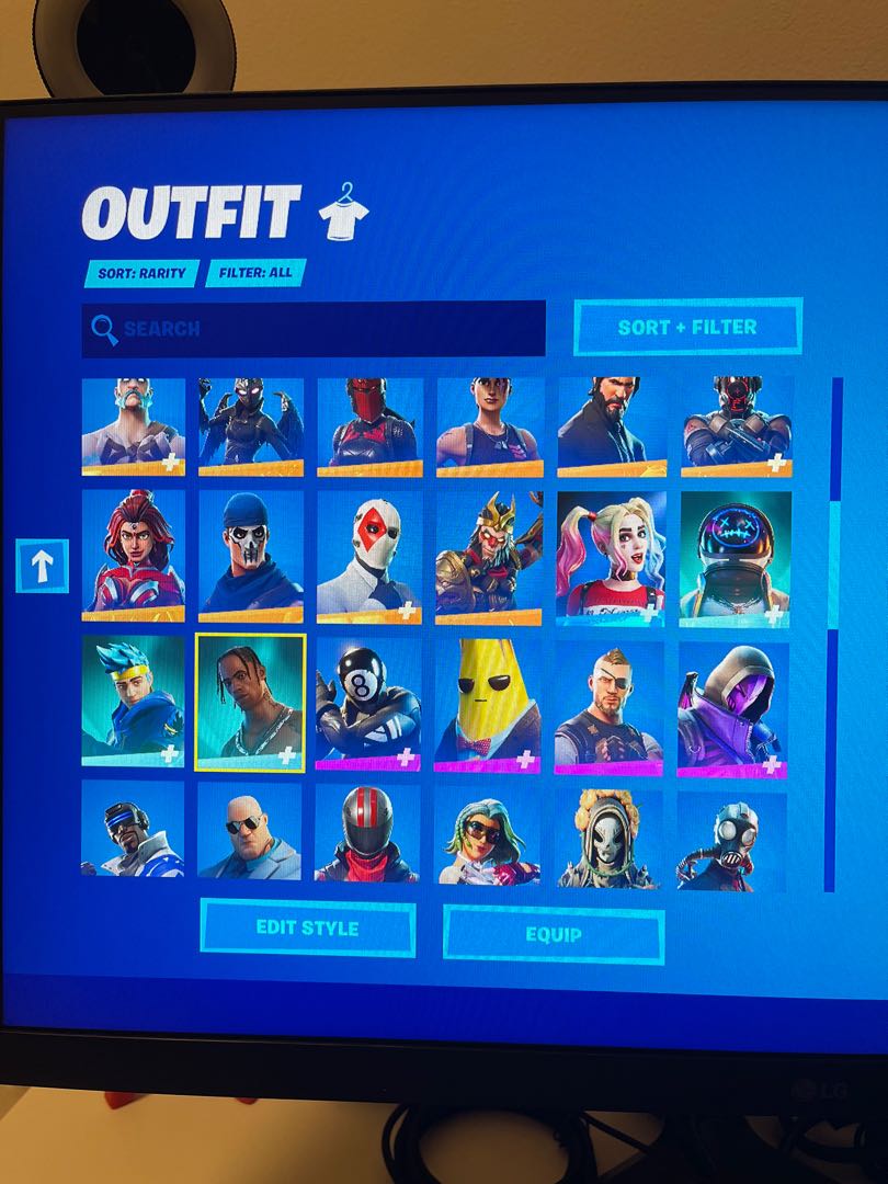 Fortnite acc with Travis skin and more, Video Gaming, Video Games ...