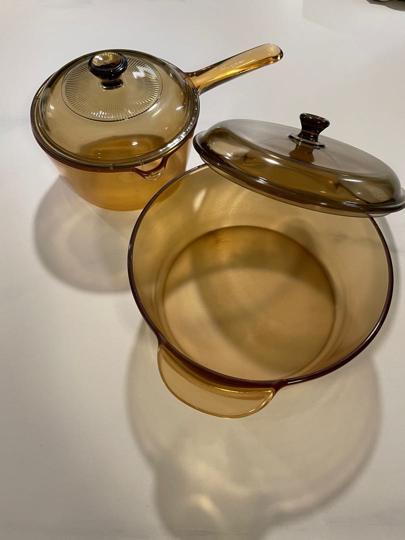 French Pyrex pots, Furniture & Home Living, Kitchenware & Tableware ...