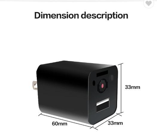 Full HD 1080P Wall Socket USB Charger Spy Camera Wifi AC Wireless ...