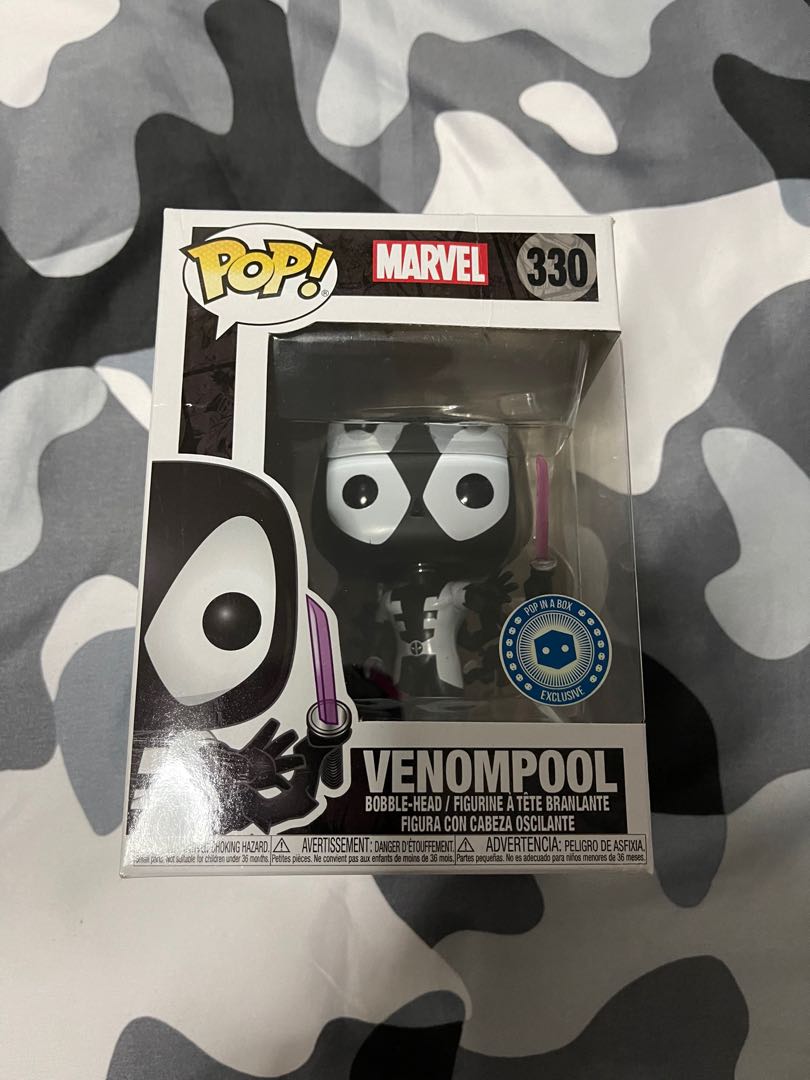 Funko Pop Venompool Pop in a Box Exclusive #330, Hobbies & Toys, Toys ...