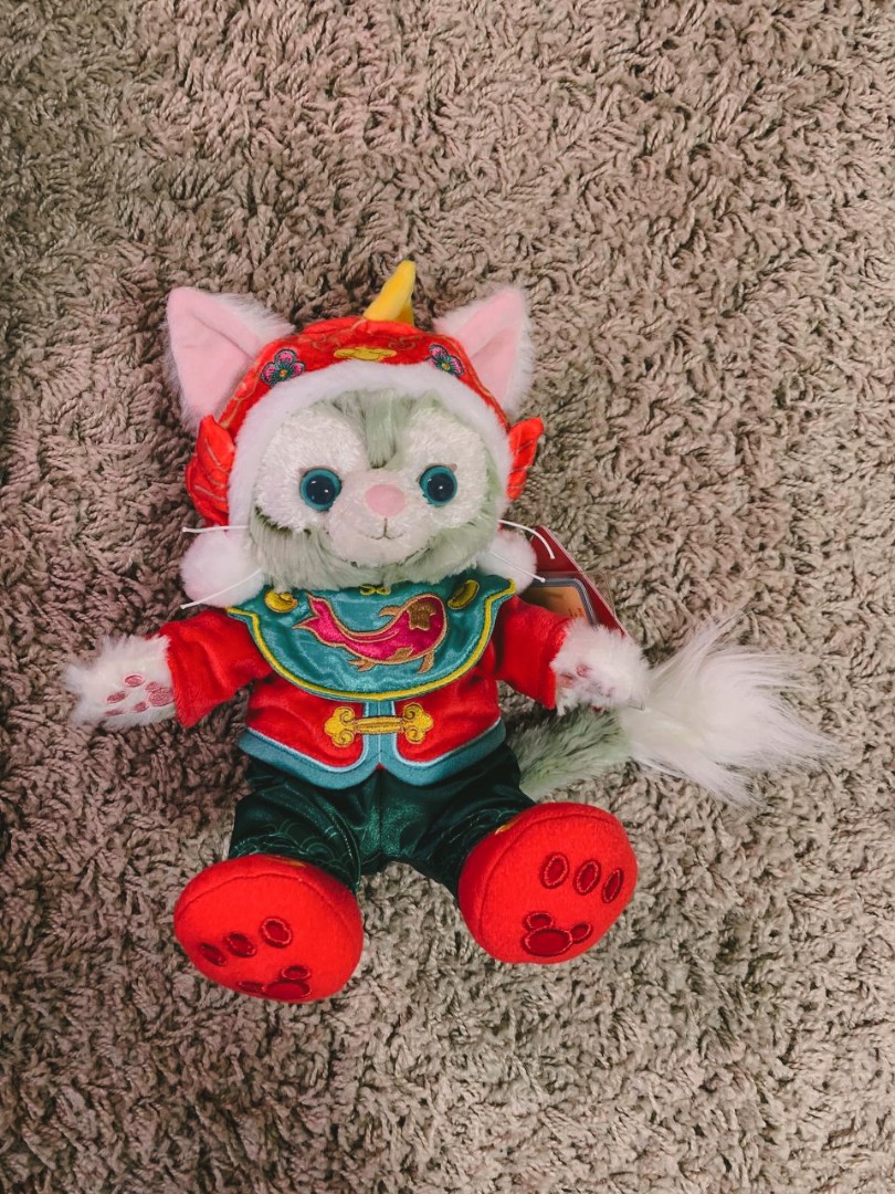 Gelatoni disney cat plush toy duffy friend, Hobbies & Toys, Toys ...