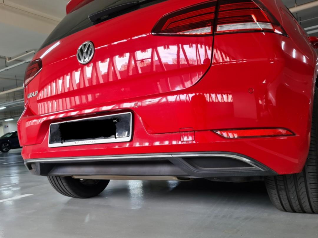 Golf Mk7.5 Rear Diffuser, Car Accessories, Accessories on Carousell