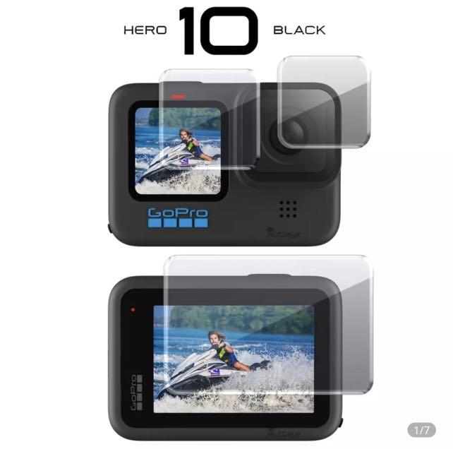 GoPro Hero 12 11 10 tempered glass (3 pieces in each set), Photography ...