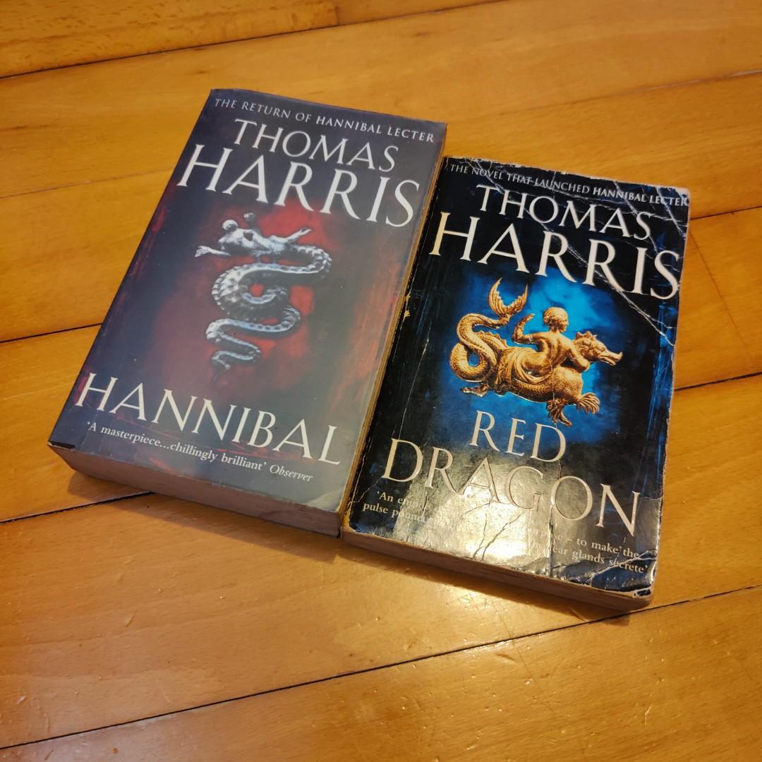 Hannibal & Red Dragon (Silence of the Lamb trilogy), 興趣及遊戲, 書本 & 文具, 小說 ...