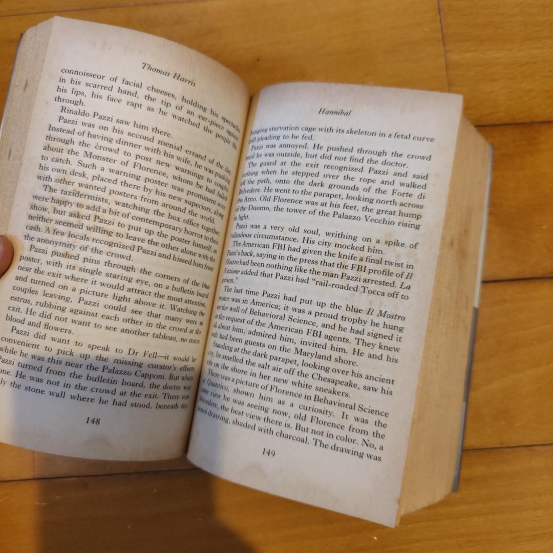 Hannibal & Red Dragon (Silence of the Lamb trilogy), 興趣及遊戲, 書本 & 文具, 小說 ...