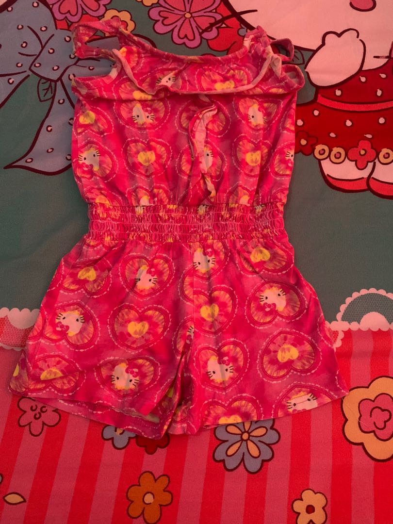 Hello kitty jumpshort, Babies & Kids, Babies & Kids Fashion on Carousell