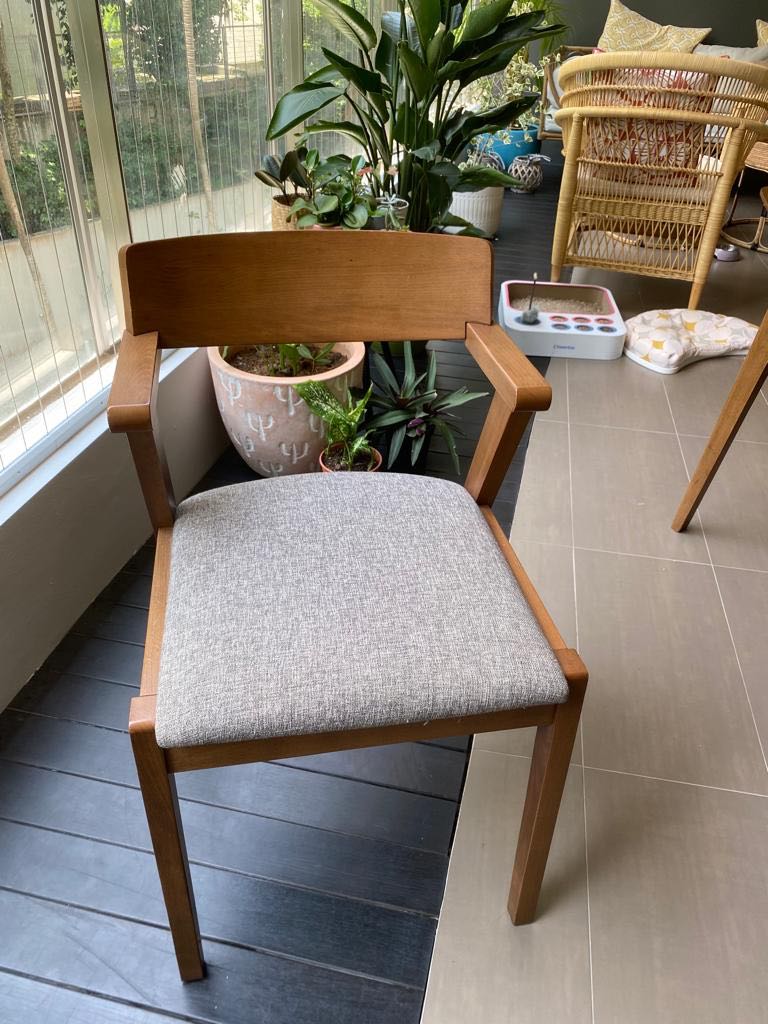 HipVan Dining Chairs - set of 4, Furniture & Home Living, Furniture ...