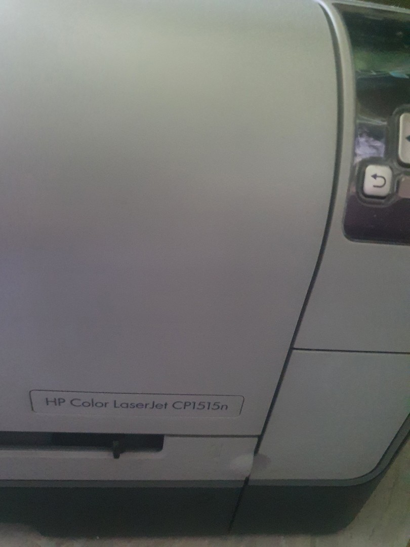 Hp color laserjet CP1515n, Computers & Tech, Printers, Scanners ...