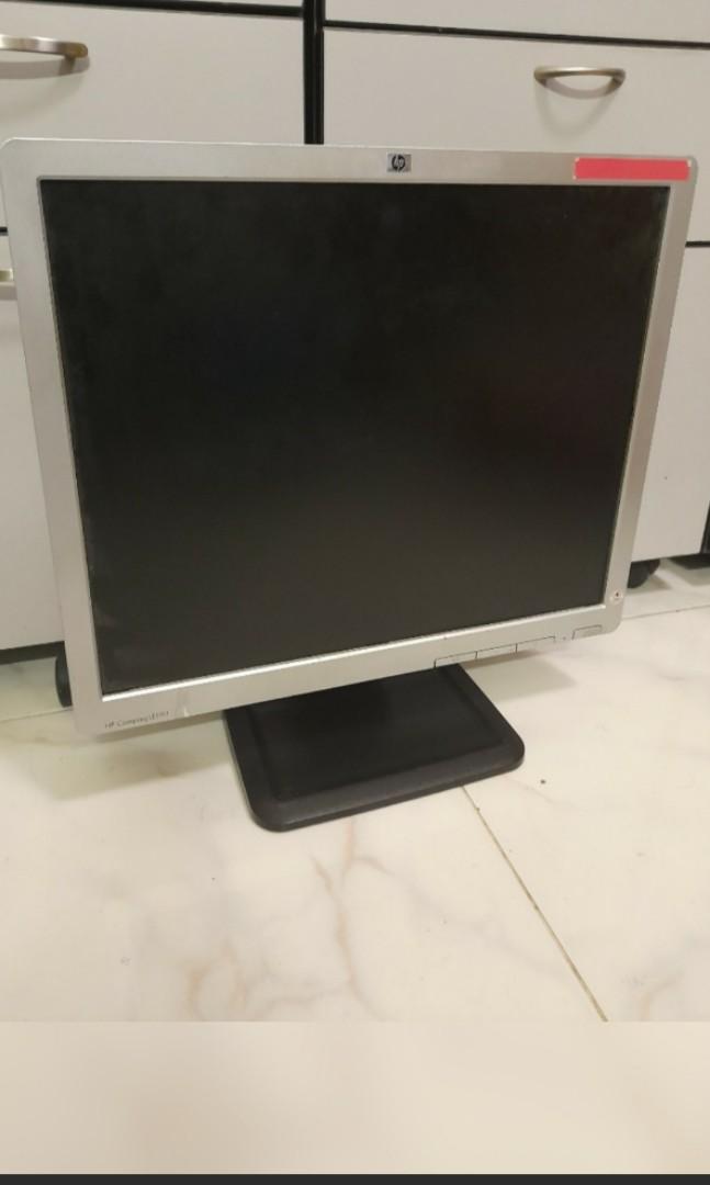 HP 17 inch LCD monitor (VGA), Computers & Tech, Parts & Accessories ...