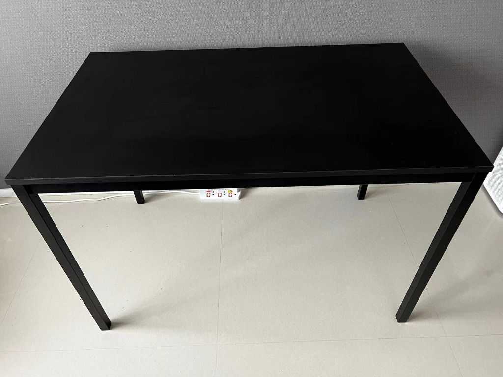IKEA Sandsberg Table/desk black, 110x67cm, Furniture & Home Living ...
