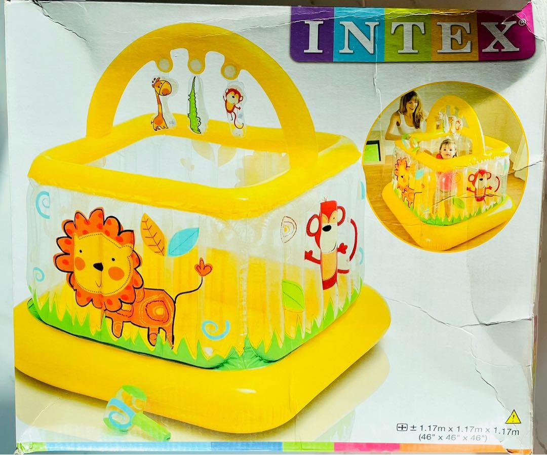 Intex Baby Gym plus free balls, Babies & Kids, Infant Playtime on Carousell
