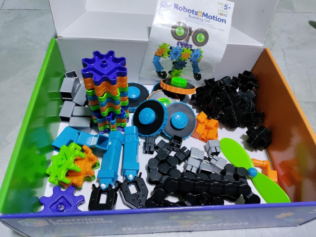 Learning Resources Robots in Motion building set (gears), Hobbies ...