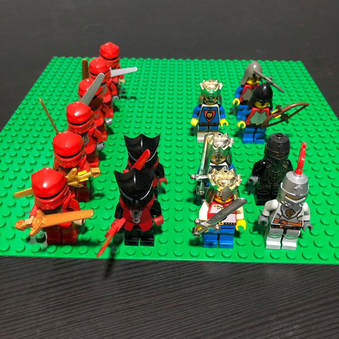 LEGO Castle, Kingdoms, Knights Kingdom II Minifigures, Hobbies & Toys ...