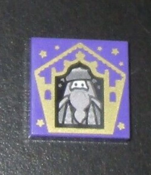 Lego Harry Potter Wizard Card Tile - Albus Dumbledore Gold, Hobbies ...