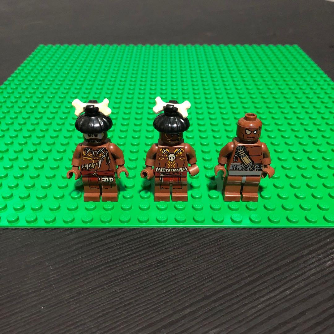 LEGO Pirates of the Caribbean Cannibal, Gunner Zombie, Hobbies & Toys ...