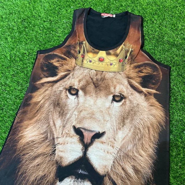Lion King Tank Top, Men's Fashion, Tops & Sets, Tshirts & Polo Shirts ...