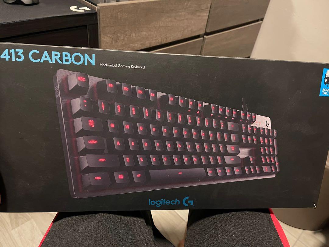 Logitech G413 Carbon Mechanical Keyboard, Computers & Tech, Parts ...