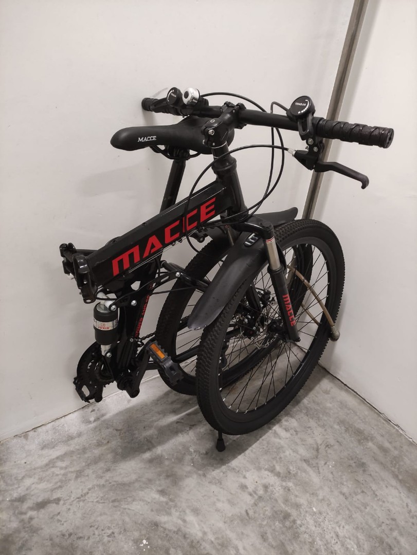 Macce foldable mountain bike - 21 speed, Sports Equipment, Bicycles ...