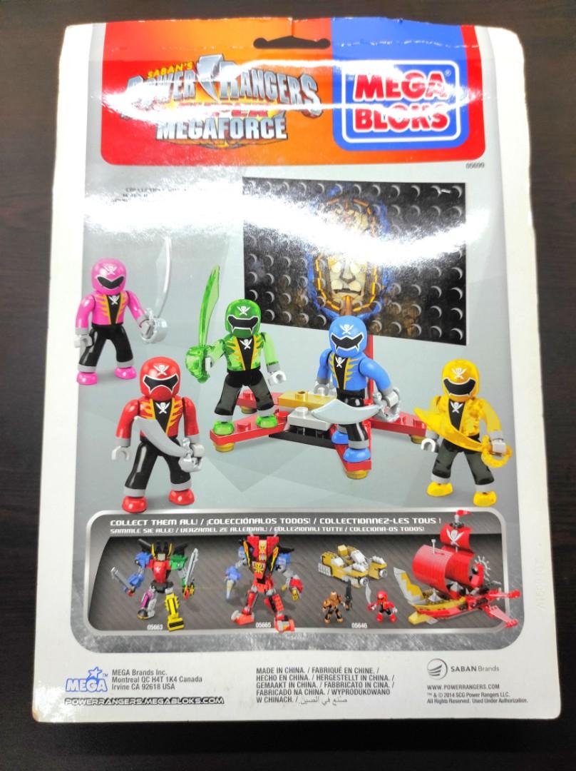 Mega Bloks Power Rangers Collectible Figure Pack, Hobbies & Toys, Toys ...