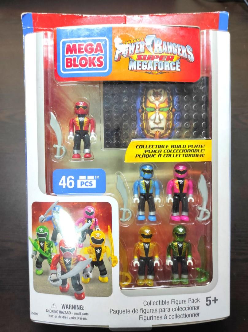 Mega Bloks Power Rangers Collectible Figure Pack, Hobbies & Toys, Toys ...