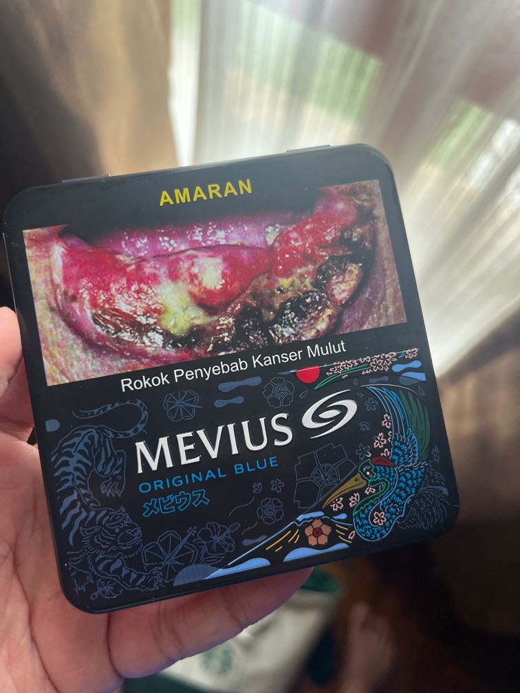 Mevius cigarette tin, Everything Else, Others on Carousell