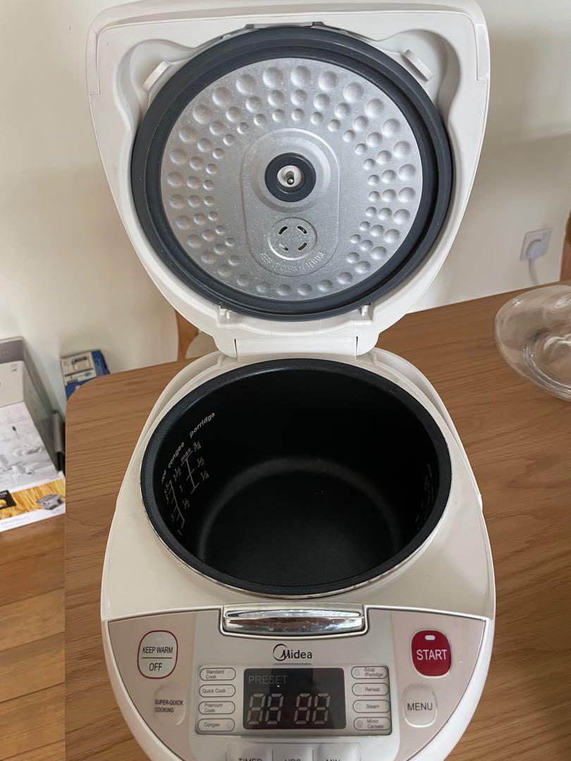 Midea pink Japanese rice cooker 1L, TV & Home Appliances, Kitchen ...