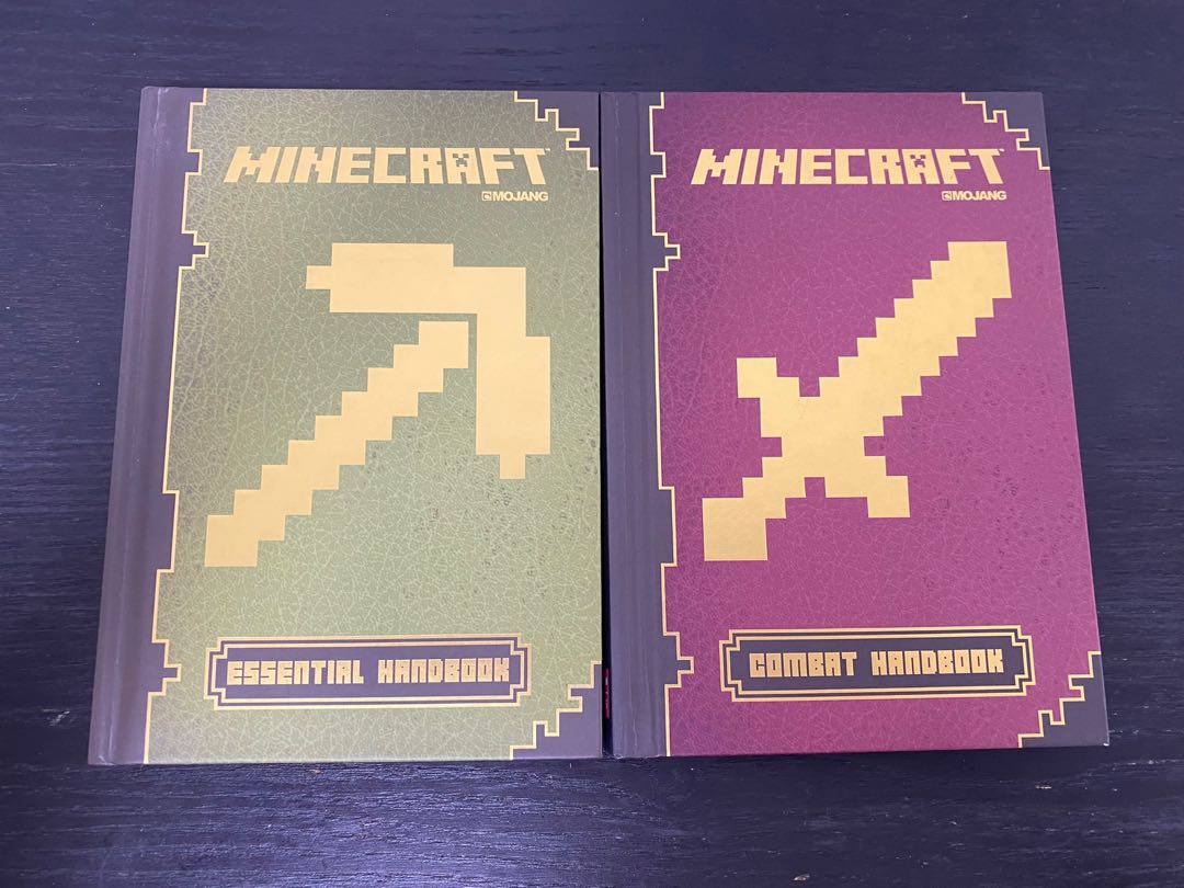 Minecraft Combat Handbook, 興趣及遊戲, 書本 & 文具, 漫畫 - Carousell